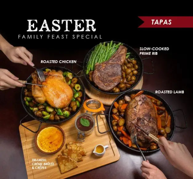 Easter Family Feast at Wine Connection Tapas Bar & Bistro